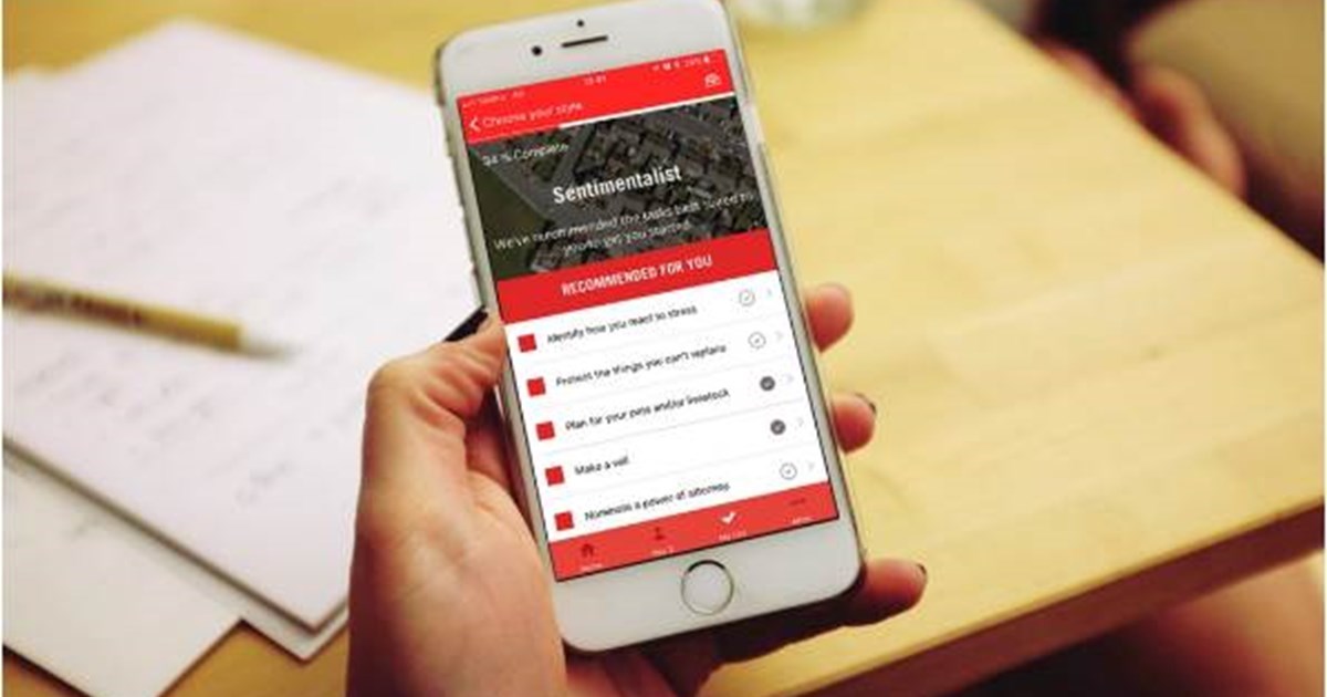 New app prepares for emergencies | Australian Red Cross