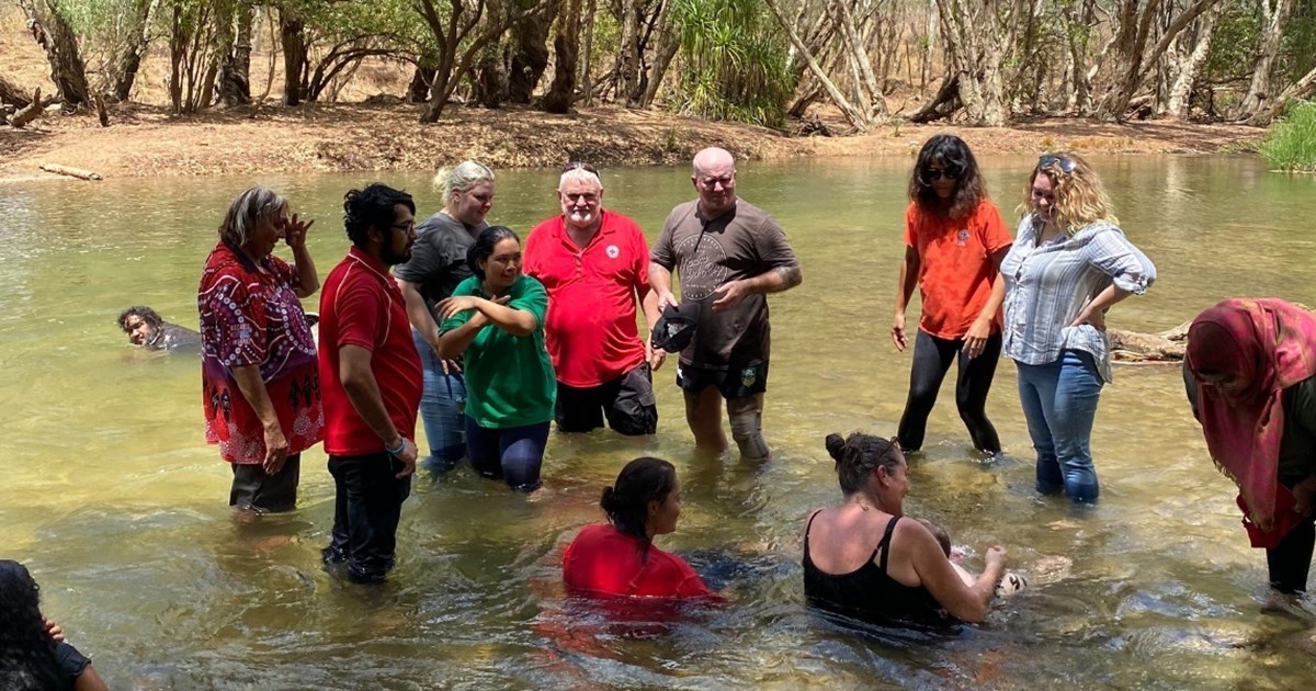 Water blessing | Australian Red Cross